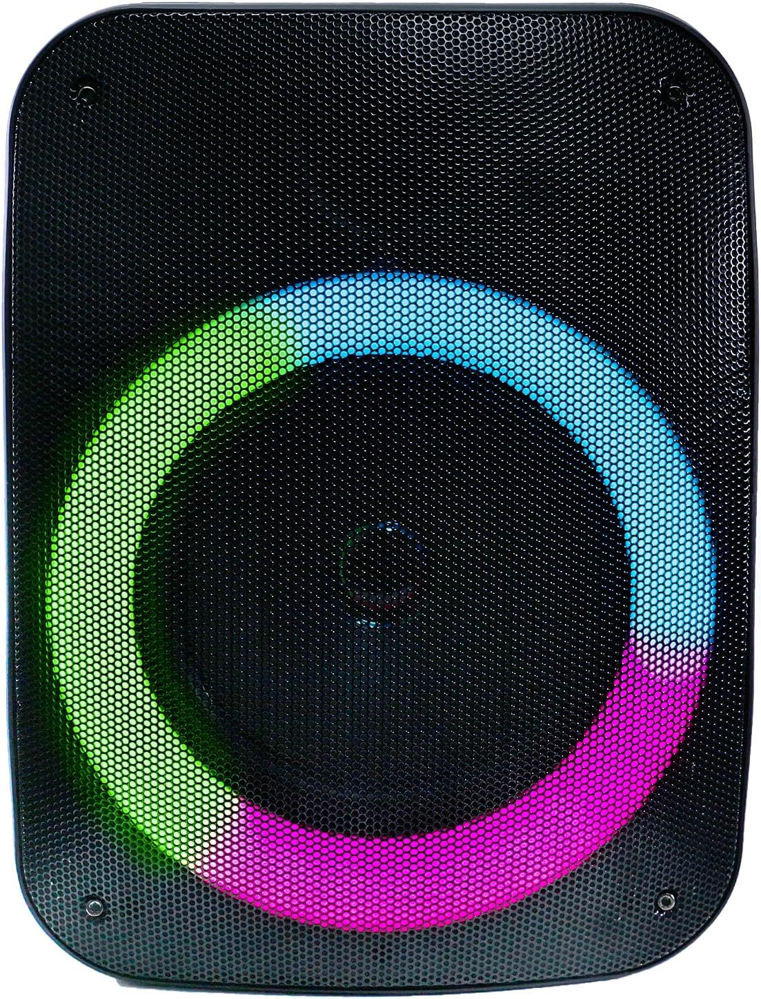Black Qfx Pbx-126 Tws Bluetooth Rechargeable Portable 10-Watt Speaker ...