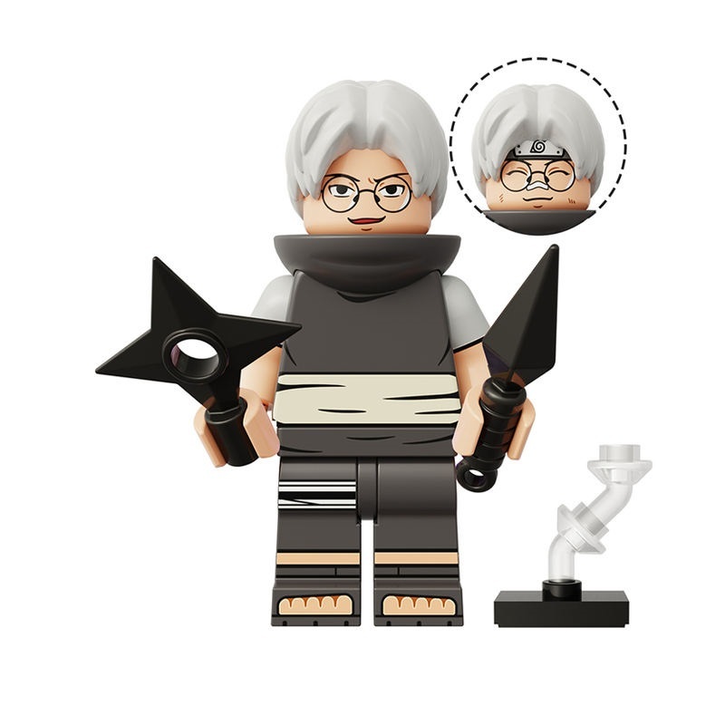 Kabuto Yakushi Naruto Series Anime Minifigures Building Toy - Building ...