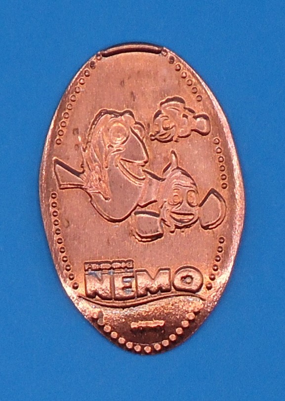 BRAND NEW SHIMMERING WALT DISNEY WORLD FINDING NEMO MOVIE PENNY ...