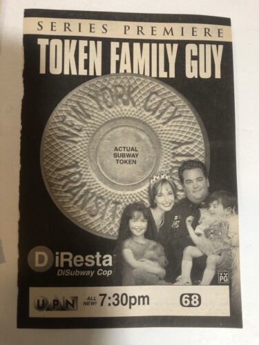 Diresta Vintage Tv Guide Print Ad John Diresta UPN TPA23 - Other