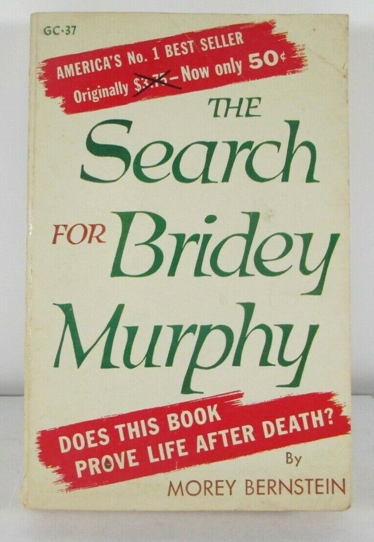 The Search For Bridey Murphy by Morey Bernstein 1956 Pocket Book - Books