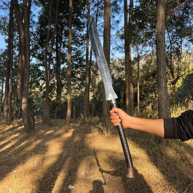 21.5 Inch Hand forged Viking Sword | Truck Leaf Spring Sword | Ready to ...