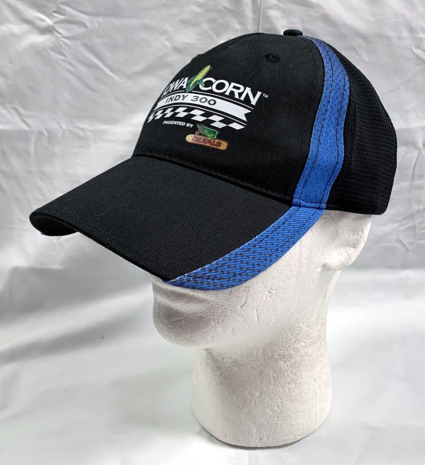 K Products Dekalb Iowa Corn Indy 300 Baseball Hat Mens Farming Seed - Hats