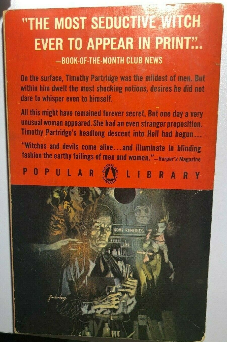 GREAT MISCHIEF by Josephine Pinckney (c) 1948 Popular Library horror pb ...
