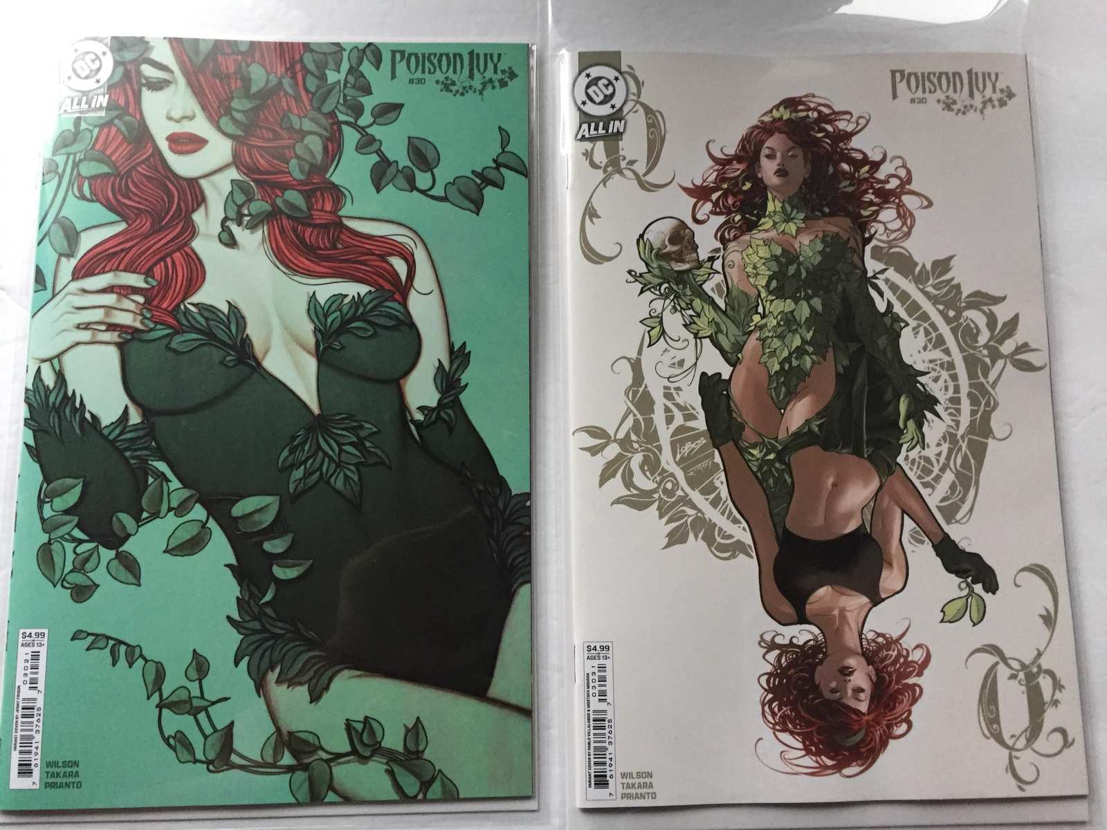2025 DC Comics Poison Ivy Jenny Frison & Lobos Variants #30 - Comics ...