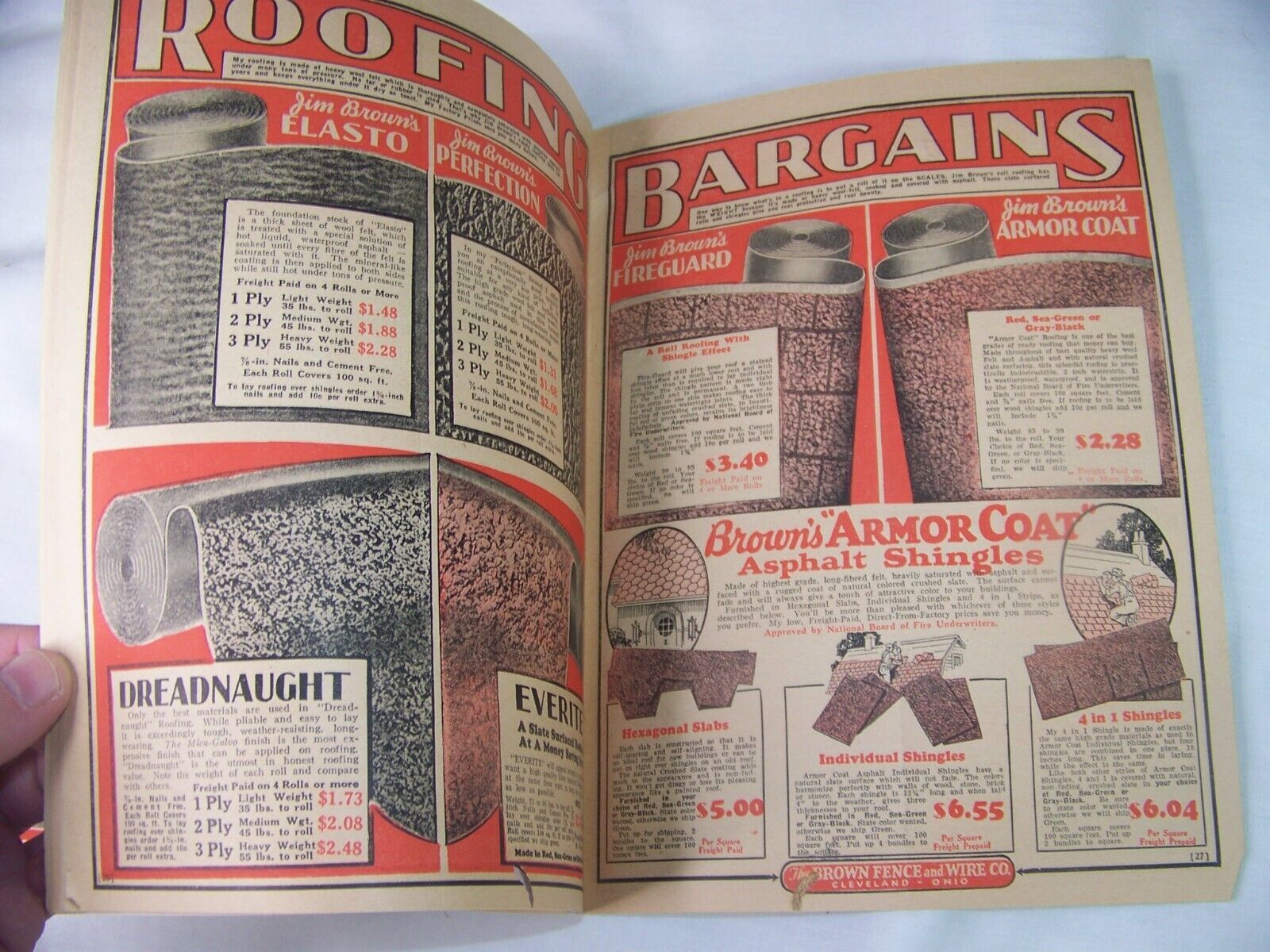 1930 JIM FENCE & WIRE CO FENCING ADVERTISING CATALOG CLEVELAND OH - 1920-39