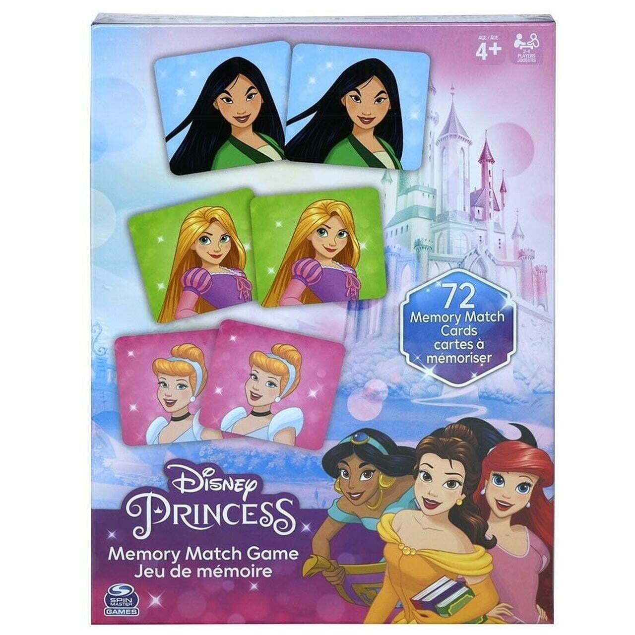 Disney Princess Memory Matching Game - 72 and 19 similar items