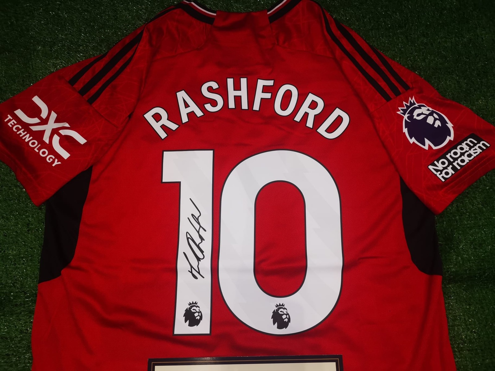 Marcus Rashford SIGNED Man United Signature Jersey + COA 23/24 - Men