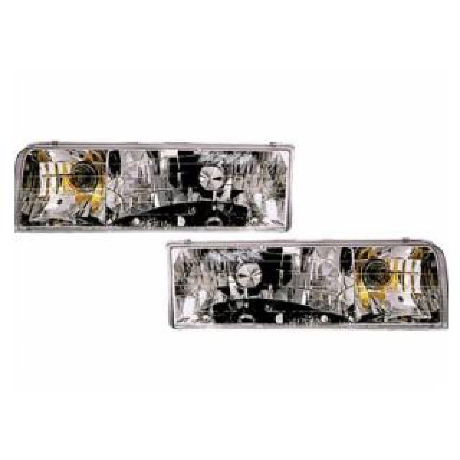 REXHALL AMERICAN CLIPPER 2003 2004 HEAD LIGHTS LAMPS HEADLIGHTS CORNER ...