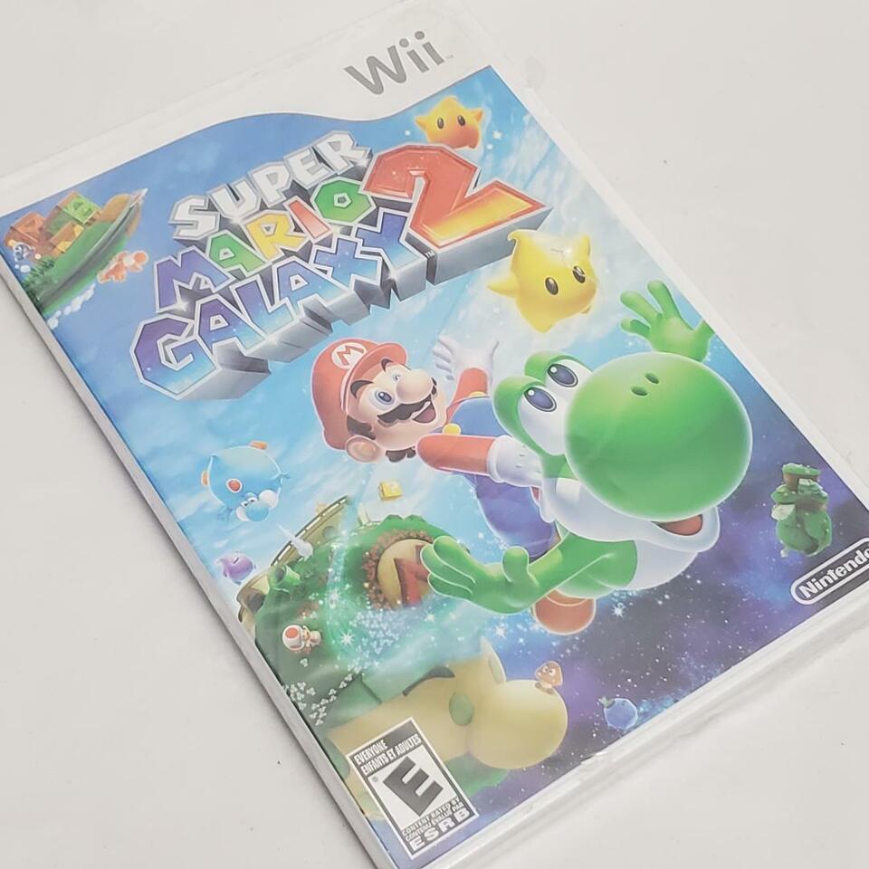 Super Mario Galaxy 2 Nintendo Wii 2010 Factory New and Sealed with ...