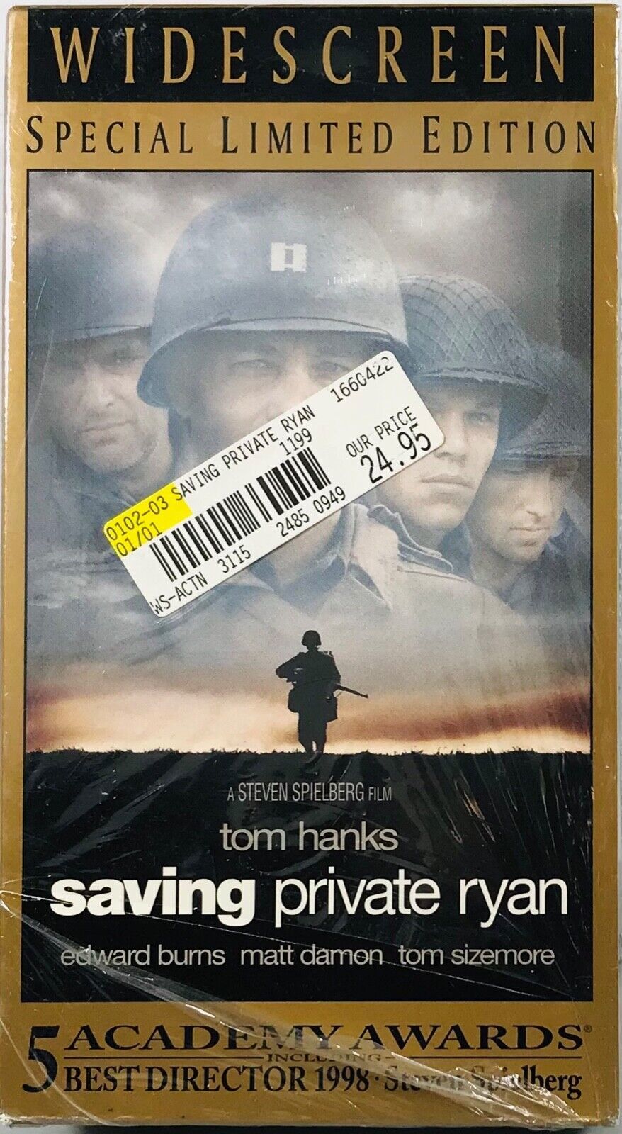 Saving Private Ryan (VHS, Sealed) Widescreen and similar items