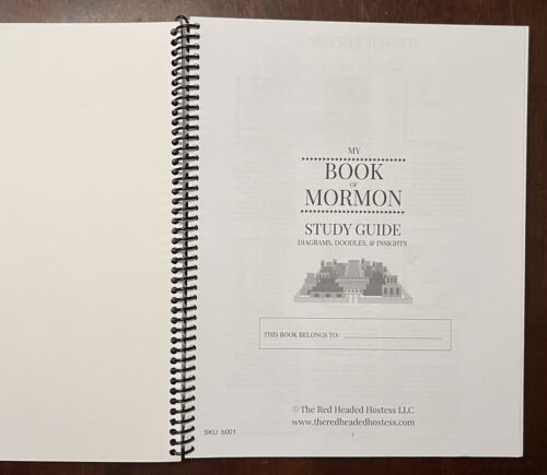 Book of Mormon Study Guide - Diagrams, Doodles, Insights - Nephi ...
