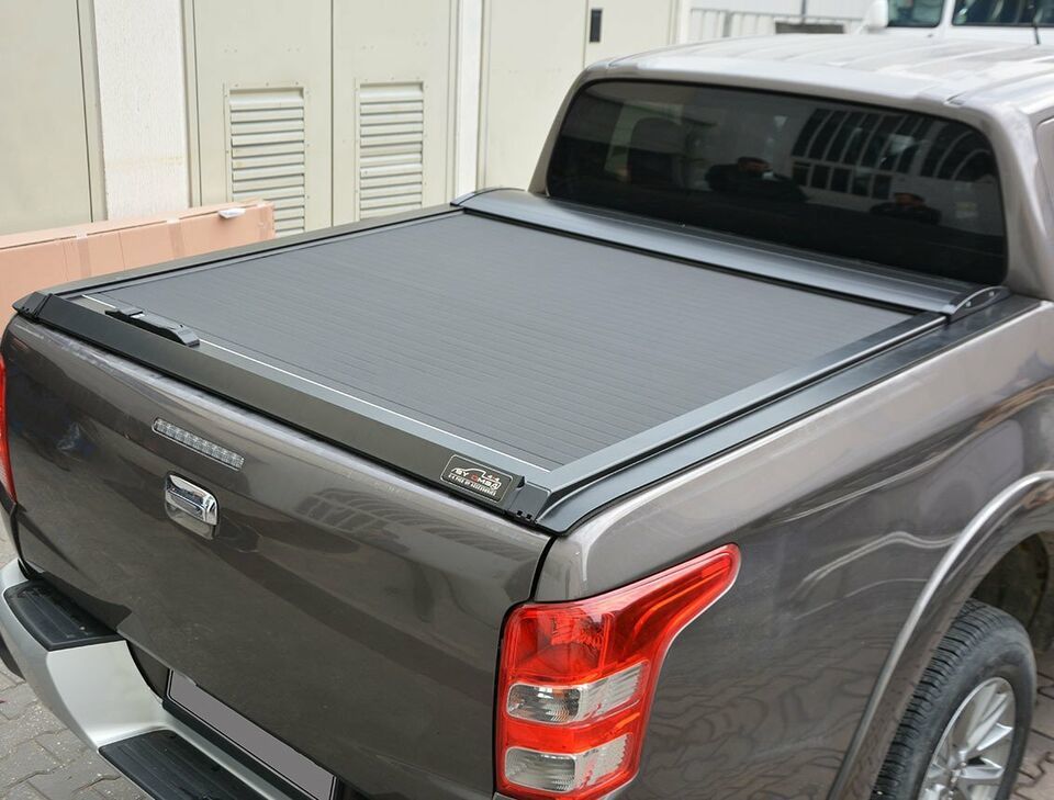 Black Aluminium Roller Shutter Tonneau Cover Sliding Trunk for ...