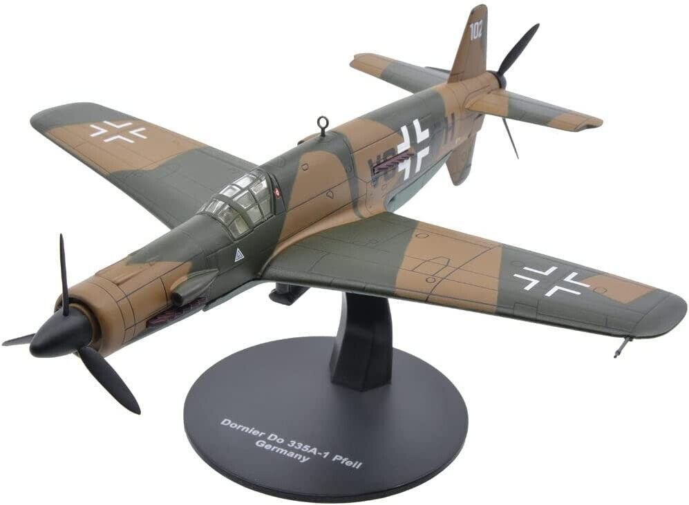 Dornier Do-335 Do335 Arrow Pfeil German Fighter 1/72 Scale Diecast ...