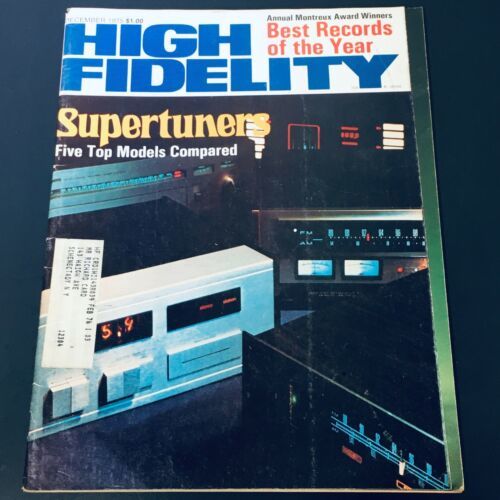 VTG High Fidelity Magazine December 1975 - Supertuners Five Top Models ...