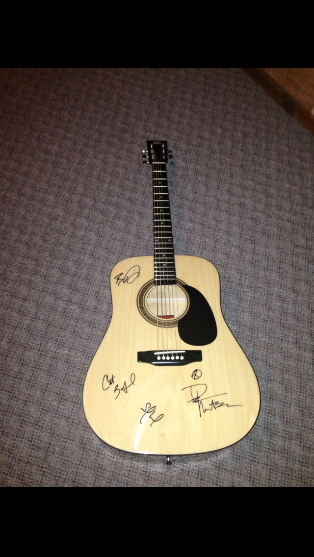 DAVE MATTHEWS BAND signed AUTOGRAPHED full size GUITAR - Guitar ...