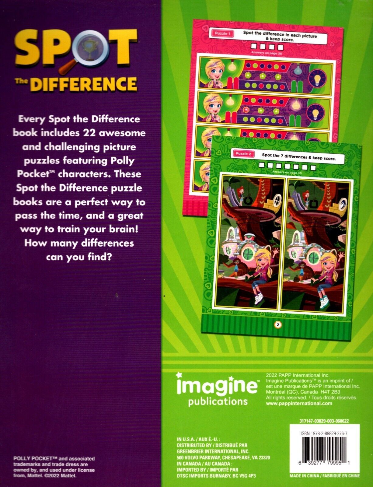 Polly Pocket - Spot the Difference - Test Your Observation Skills ...