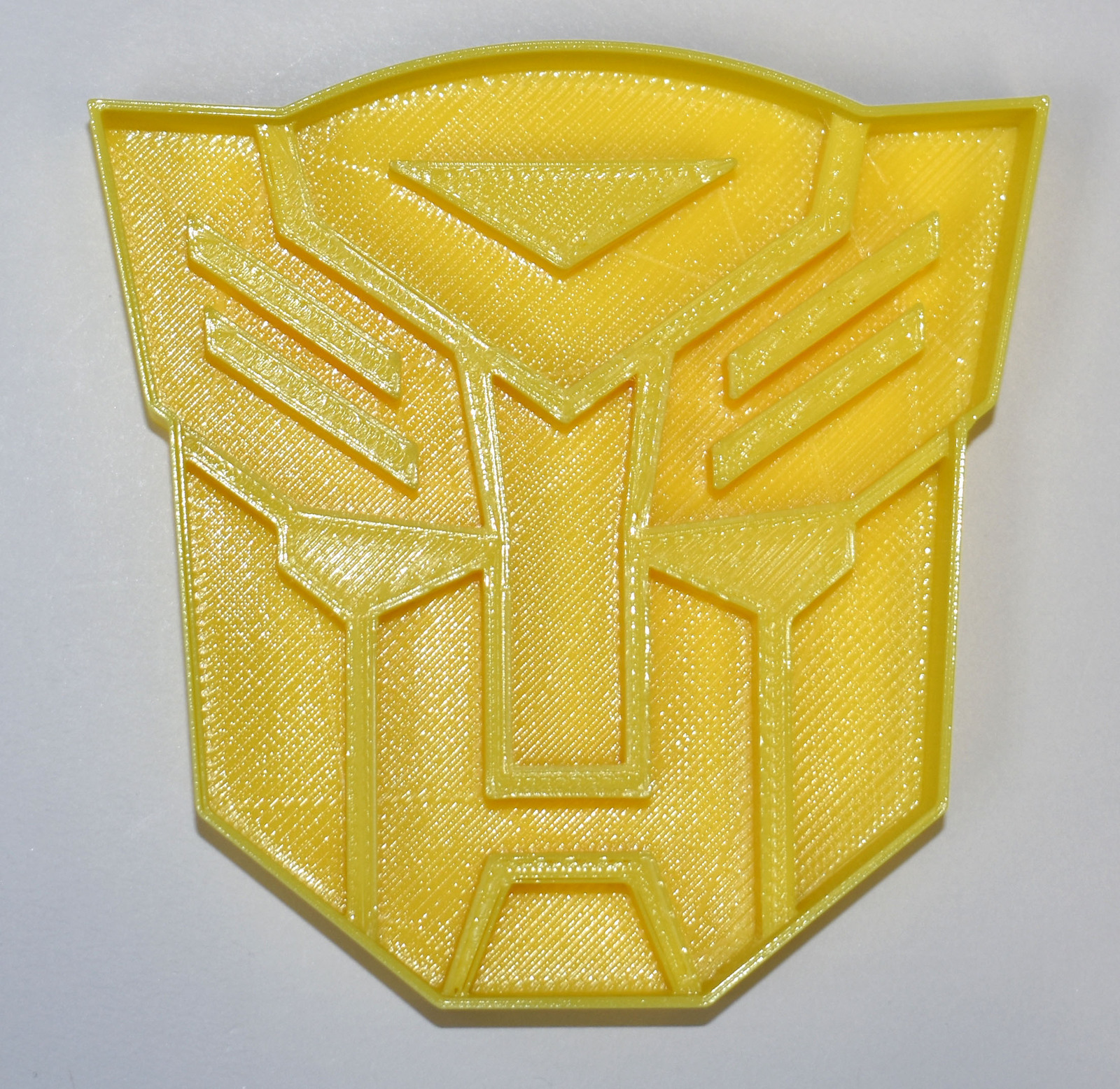 Bumblebee Autobot Transformer Character Cookie Cutter 3D Printed USA ...