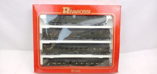Rivarossi HO Trains New York Central 1920s Four Car Passenger Set 6924B ...