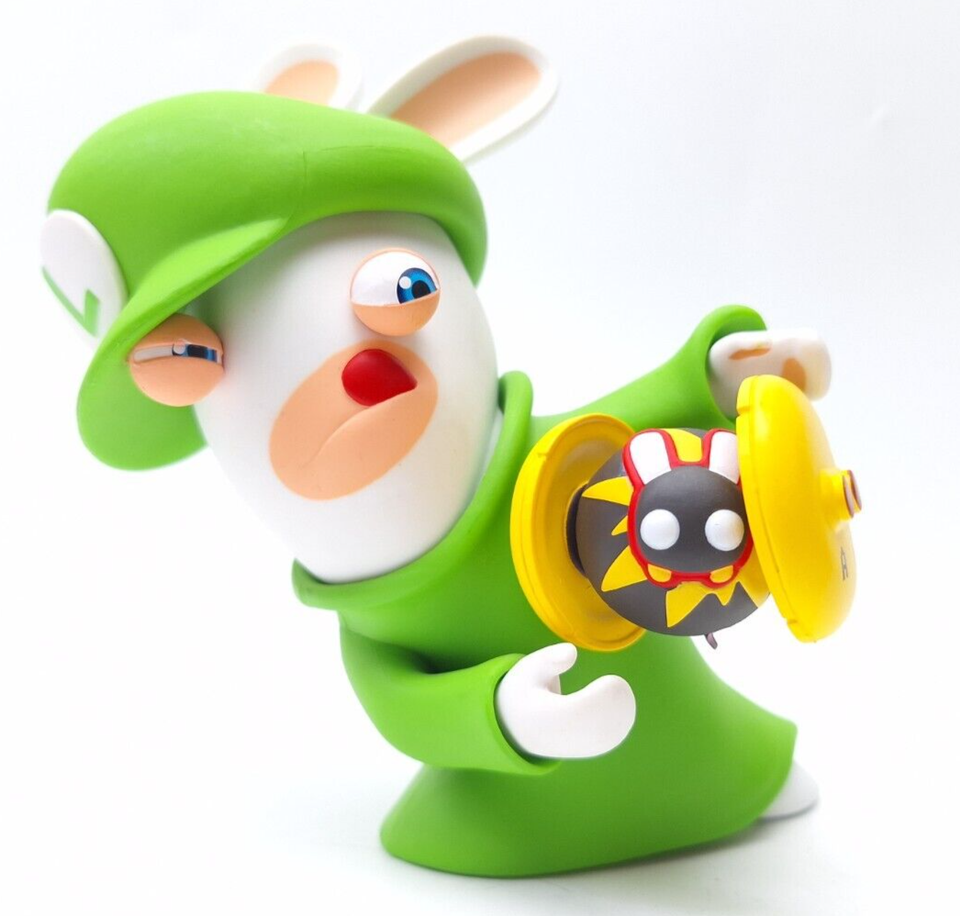 RABBID LUIGI from 'Mario+Rabbids Kingdom Battle' 6" Figure by UBI ...