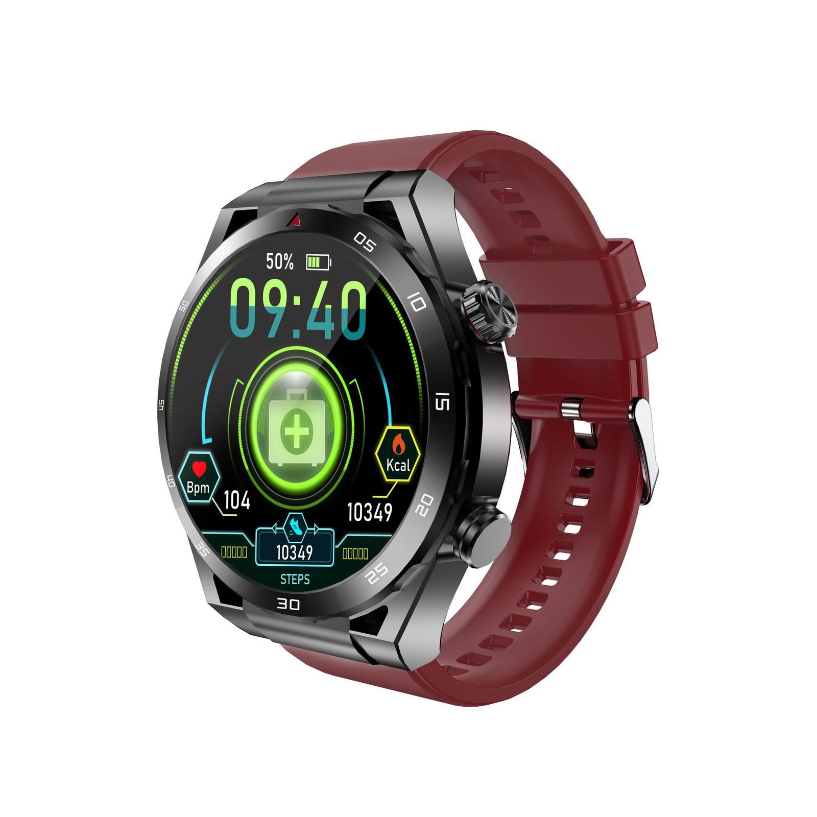 Smart Watch ET450 ECG Blood Glucose Pressure Monitor - Smart Watches
