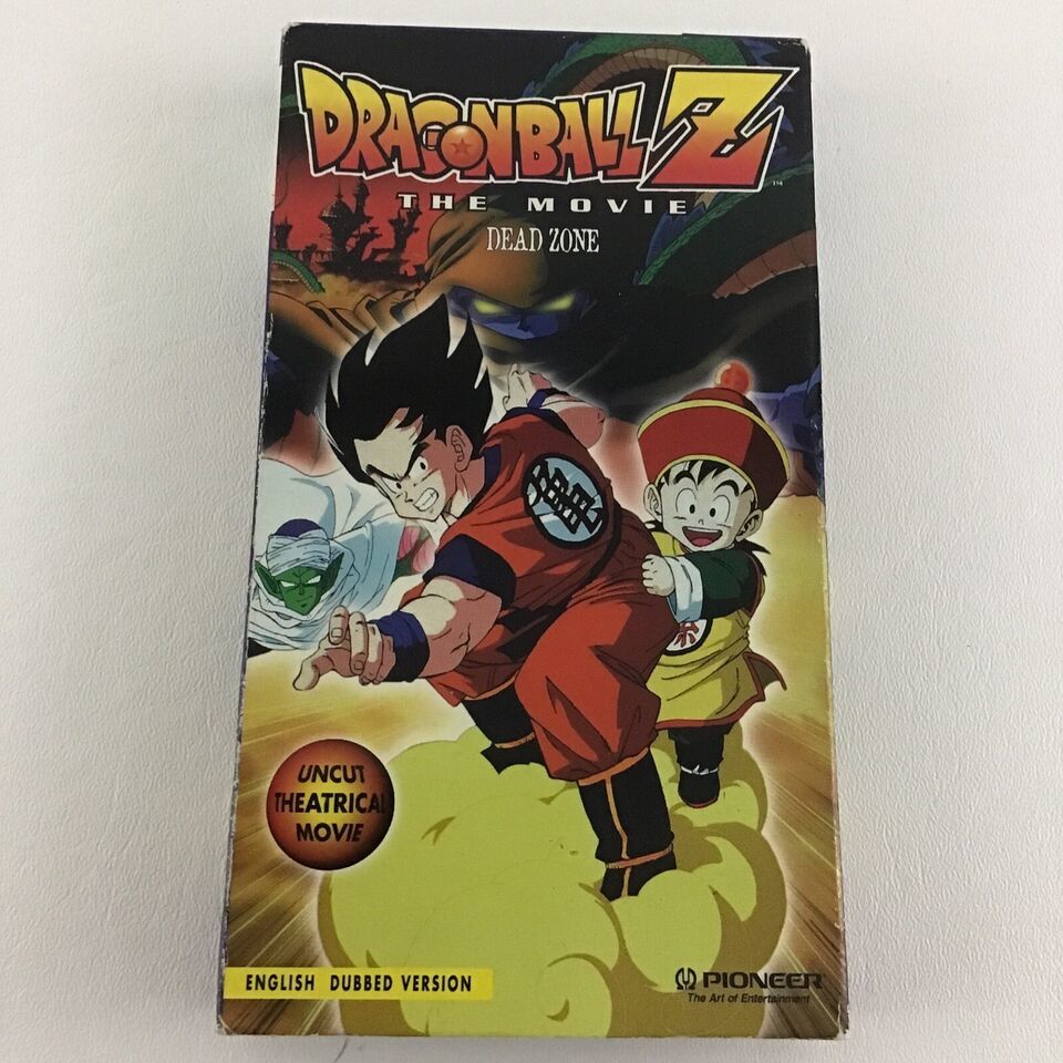 Dragon Ball Z The Movie VHS Tape Dead Zone Anime Vintage 2000 ...