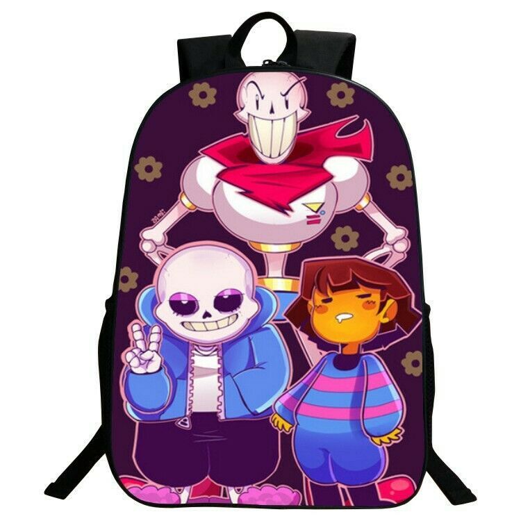 Undertale Kids Students School Bag 3D Print Knapsacks Shoulder Bag ...