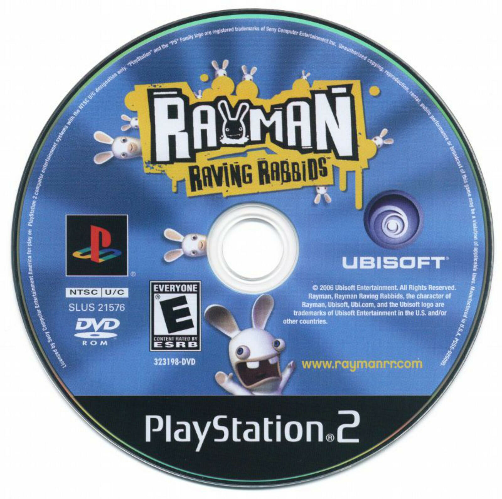 Rayman Raving Rabbids Sony PlayStation 2 PS2 and similar items