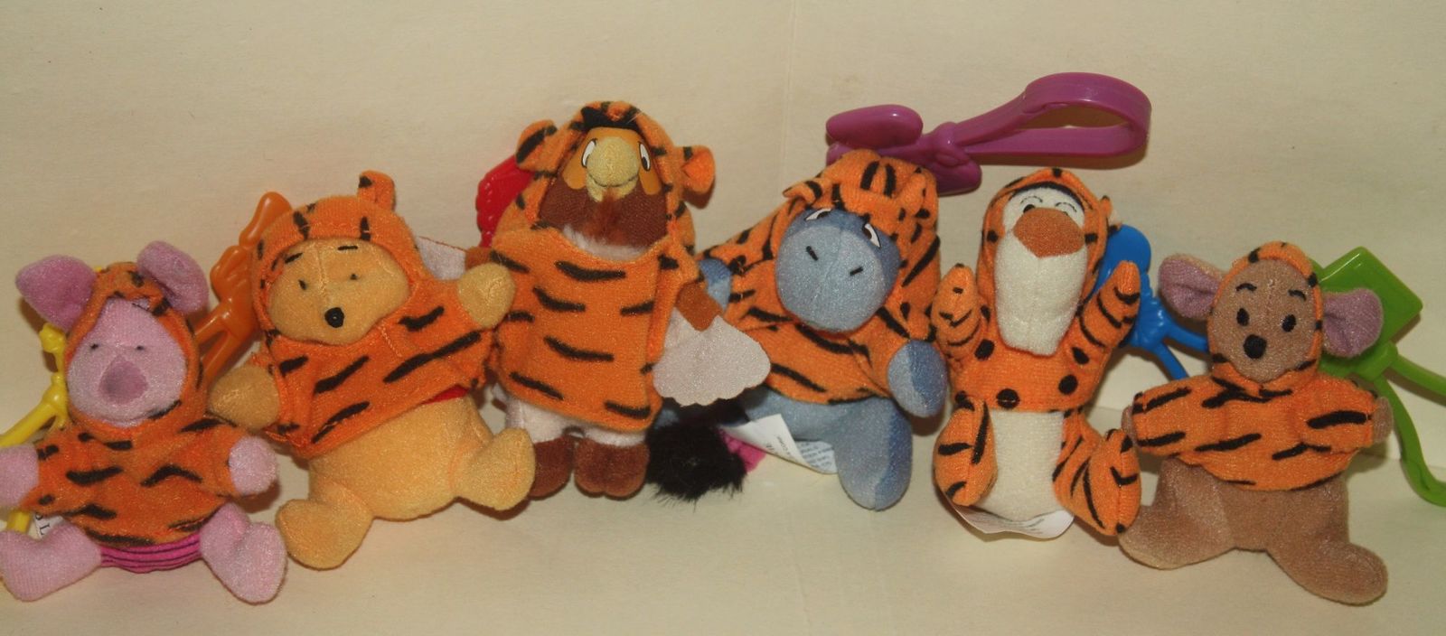 2000 McDonalds Disney's The Tigger Movie Set of 6 - Fast Food