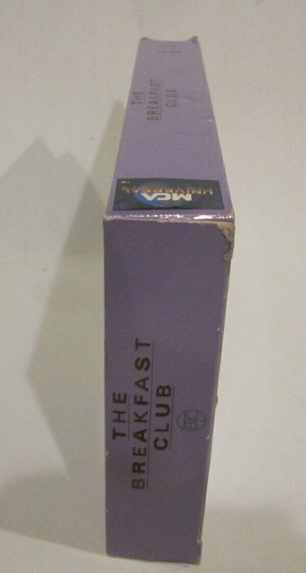 The Breakfast Club VHS Tape Movie 1990 John Hughes Ally Sheedy Judd ...