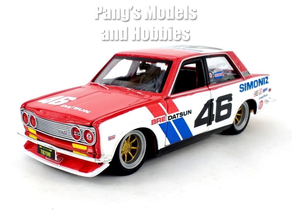 1971 BRE Datsun Nissan 510 Racing #46 1/24 Scale Diecast Model by ...