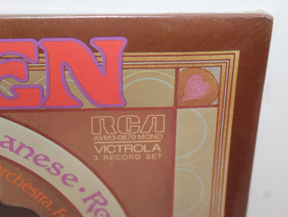 Carmen ~ Risë Stevens • Jan Peerce ~ 1982 RCA AVM3-0670 ~ Sealed Mono 3 ...