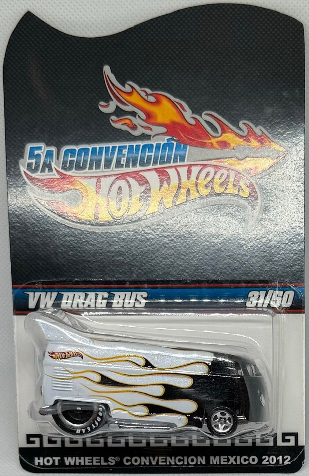 VW DRAG BUS Hot Wheels 2012 Mexico Convention # 31/50 - Transportation