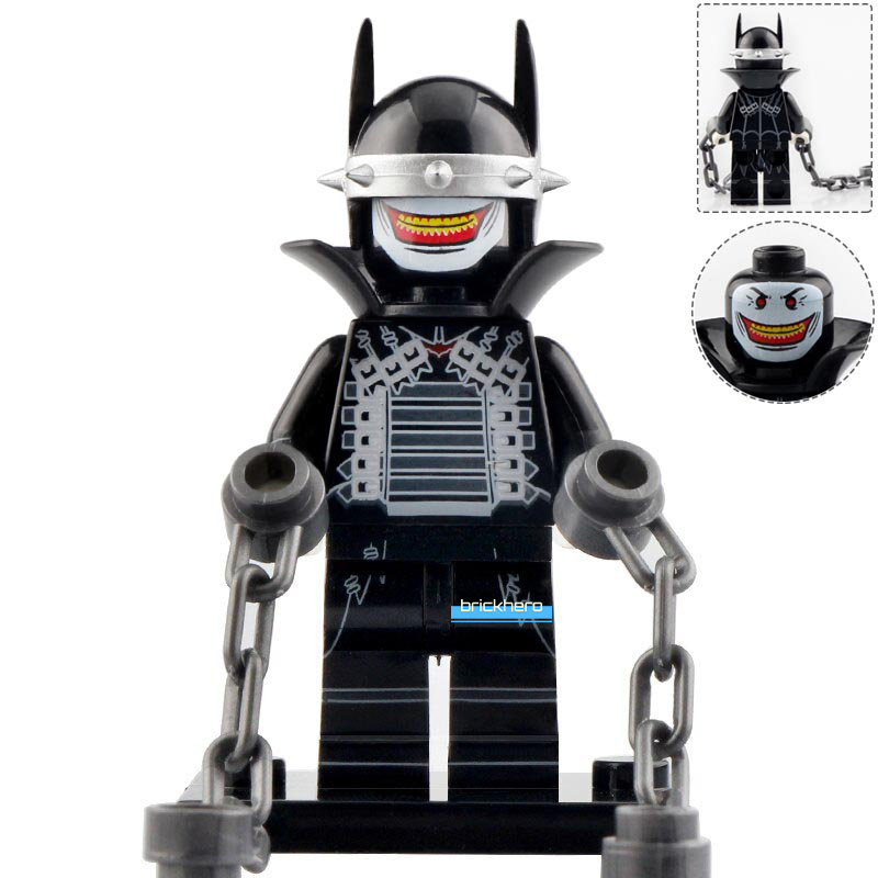 The Batman Who Laughs (Dark Knights) DC Superhero Lego Diy Minifigure ...