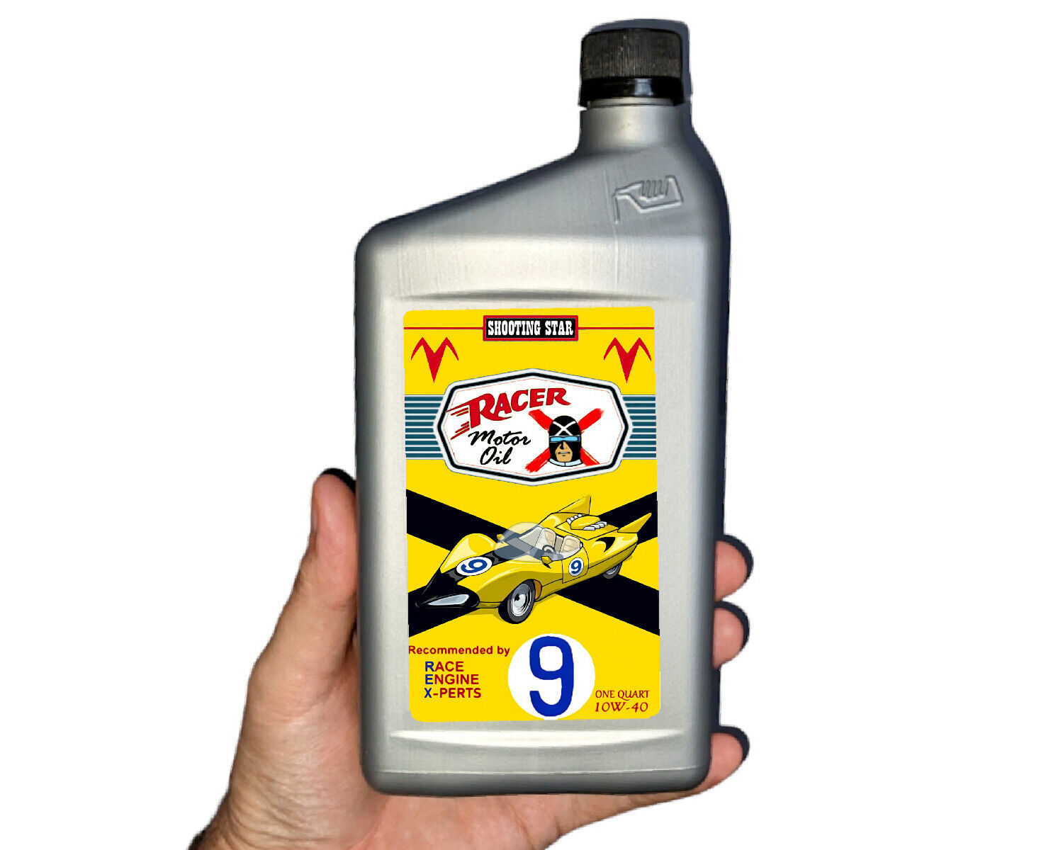 Speed Racer X Shooting Star Car Oil Can Prop Motor Collectible Display ...