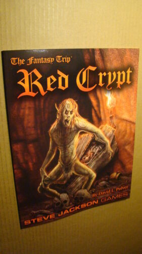 MODULE - RED CRYPT *NM/MINT 9.8* DUNGEONS DRAGONS FANTASY TRIP - Player ...