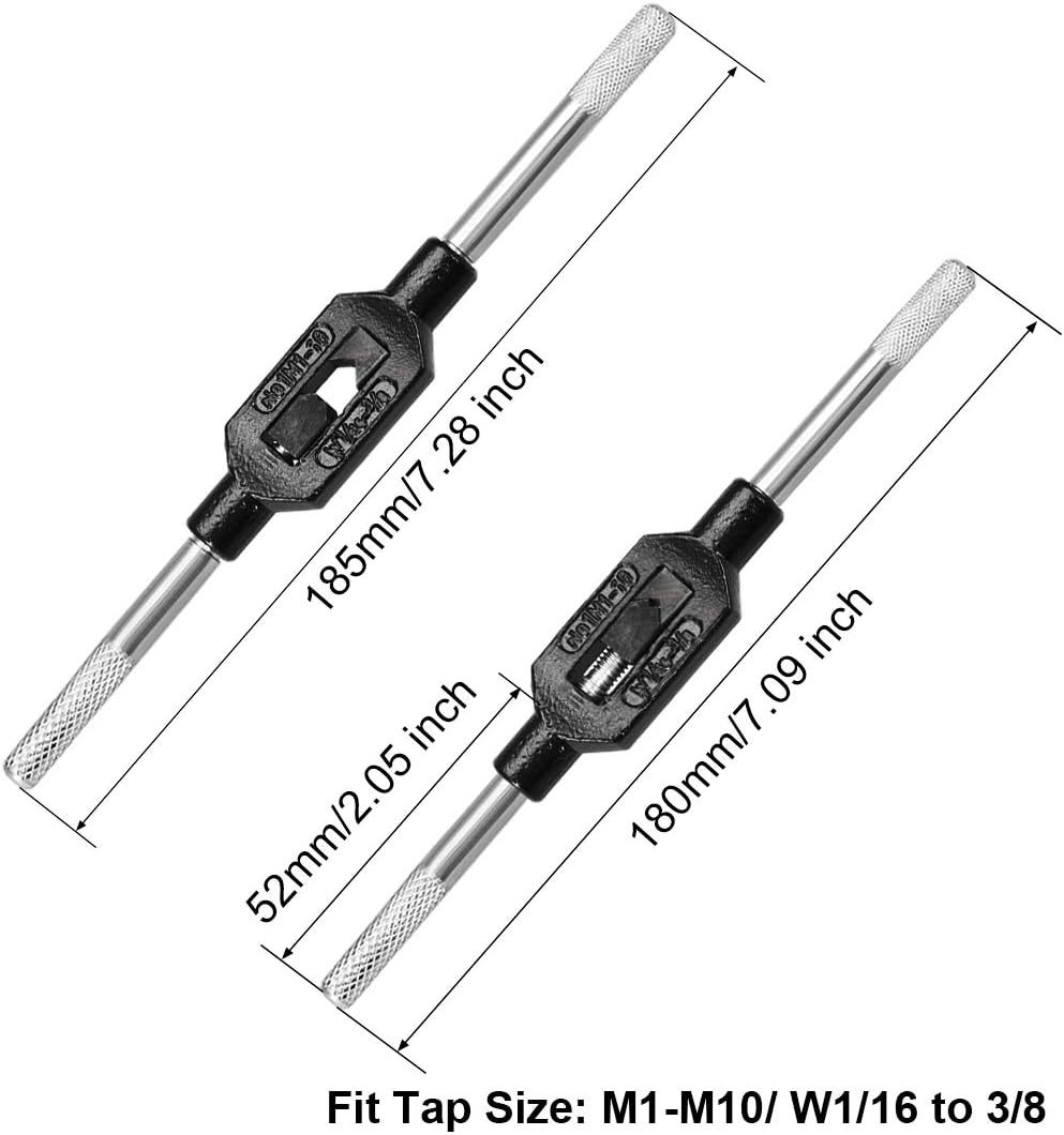 Uxcell Tap Wrench Handle, For Metric M1-M10 1/16"-3/8" (Unc/Unf) Thread ...