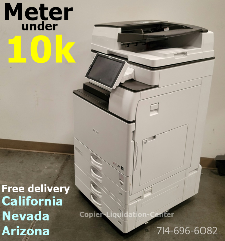 Ricoh MP 5055 Black/White Copier Printer Scan Meter Count only 7K ...
