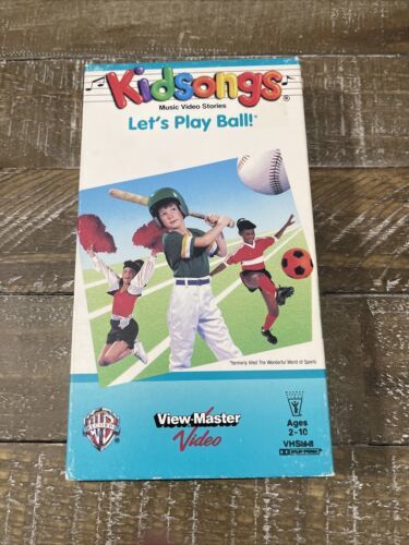 Kidsongs Lets Play Ball VHS - VHS Tapes
