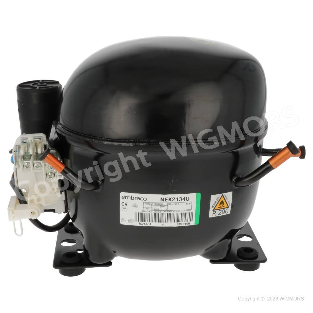 220-240V 50Hz refrigeration compressor Aspera NEK2134U R-290 - Compressors