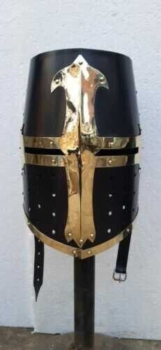 Crusader Medieval Knight Russian Helmet 18 Gauge Steel Best Gift ...