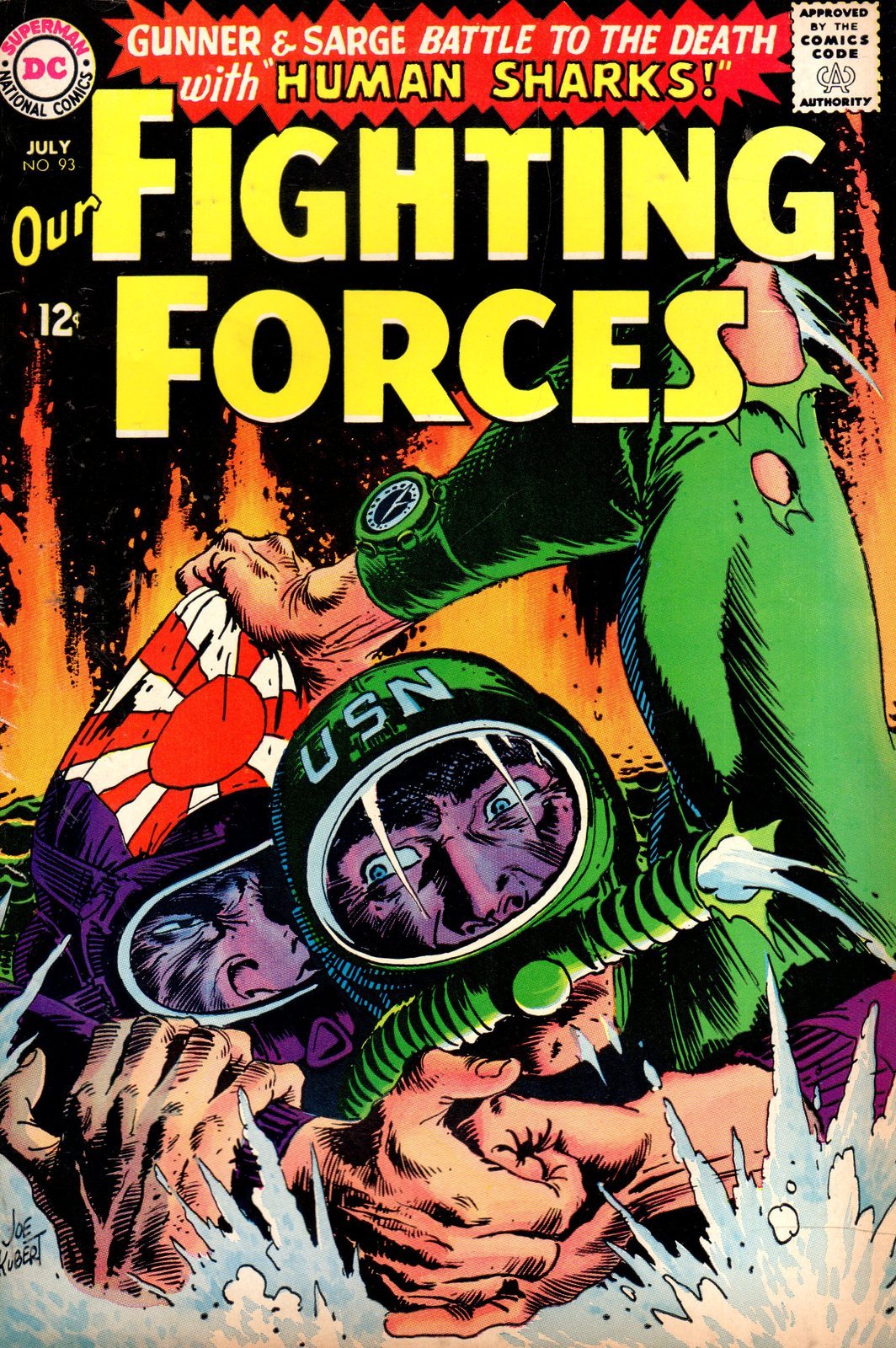 DC Comics - Our Fighting Forces 1965 #93 - War