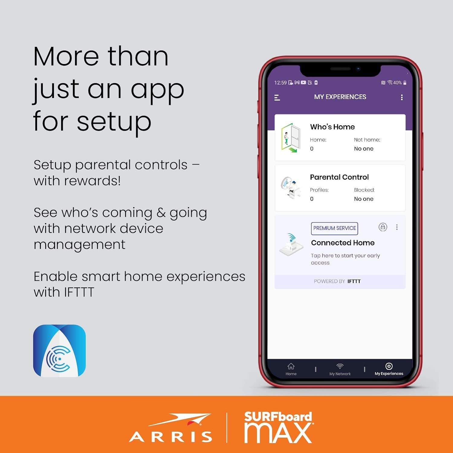 Arris Surfboard Max W30 Tri-Band Mesh Ready Wi-Fi 6 Router | Ax7800 Wi ...