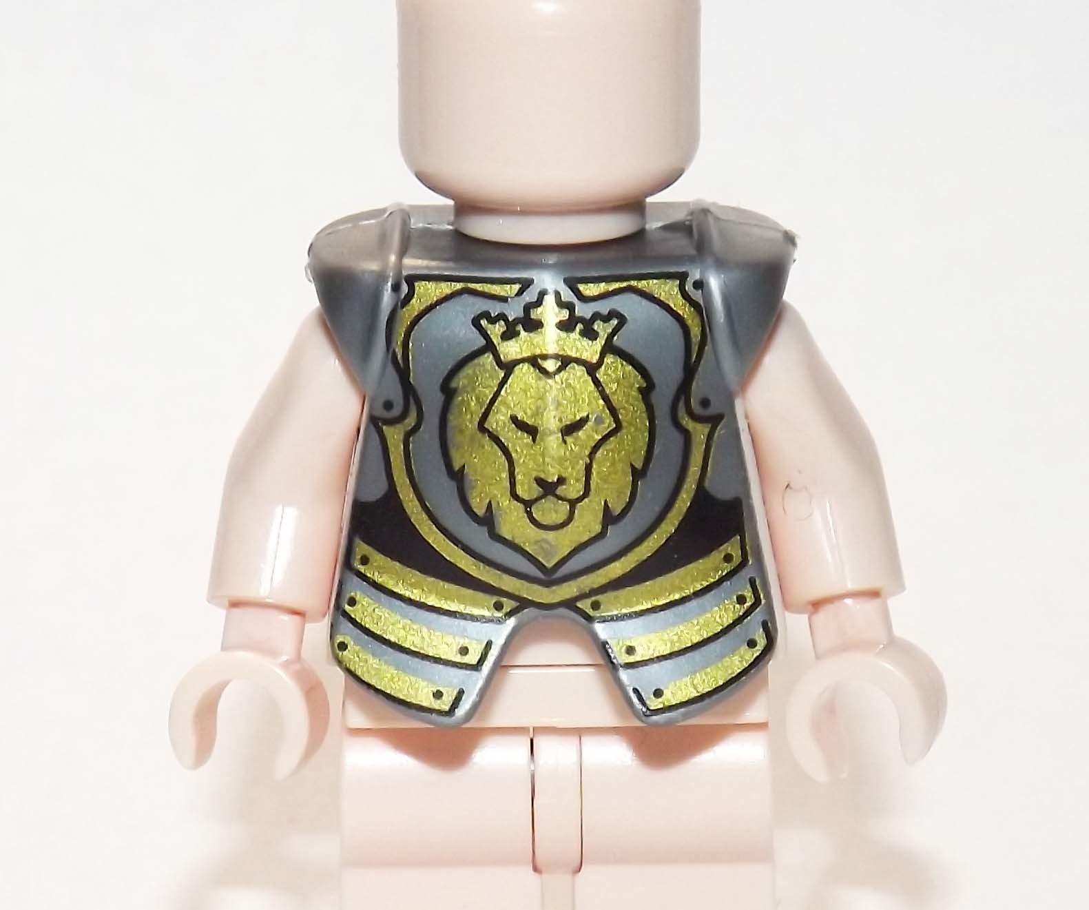 HG Lion Armor Breastplate For Knight Army Toys Minifigures - LEGO (R ...