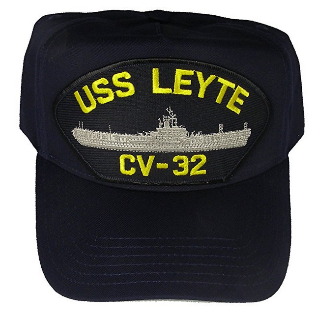 USS LEYTE CV-32 HAT USN NAVY SHIP ESSEX CLASS AIRCRAFT CARRIER - Hats