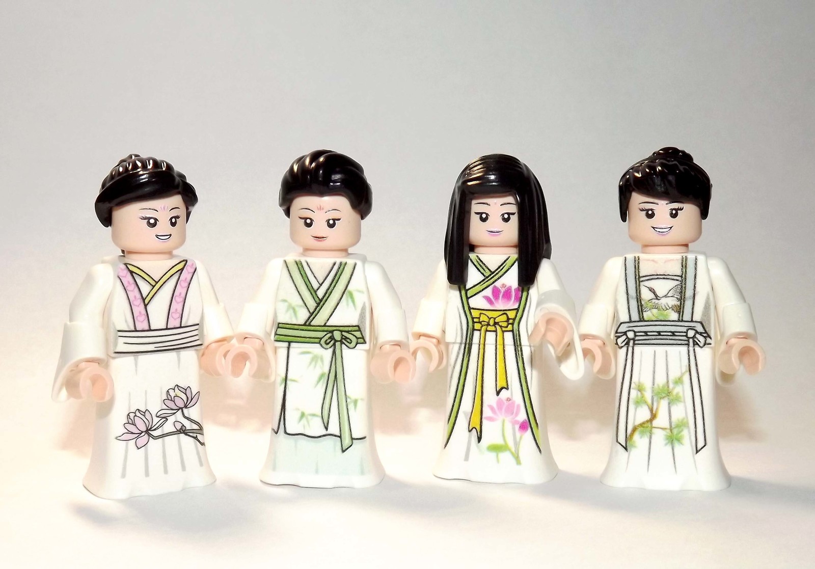 PLTOYS Chinese Woman in traditional Green dress set A 1 Minifigure ...
