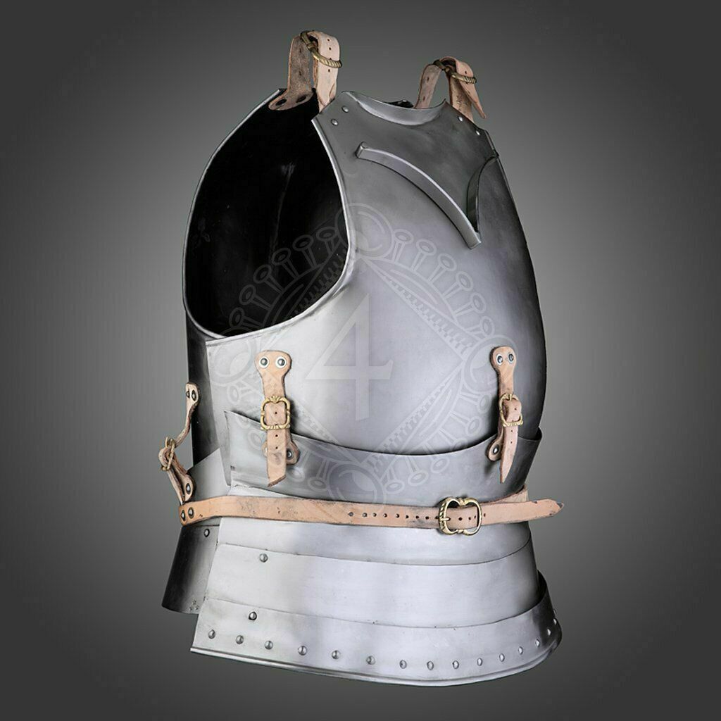 Medieval Knight Warrior Cuirass Italian Larp Breastplate With Tassets ...