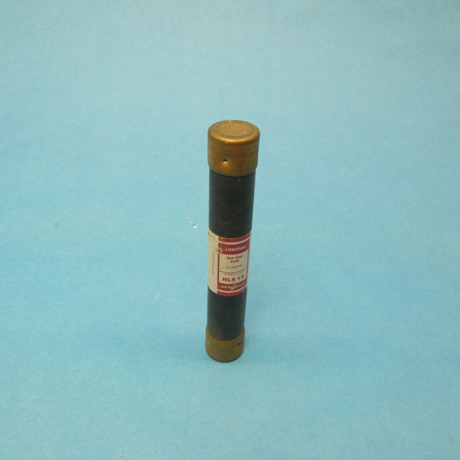 Littelfuse NLS10 "One-Time" Fuse Class K5 10 Amps 600VAC/500VDC Tested ...