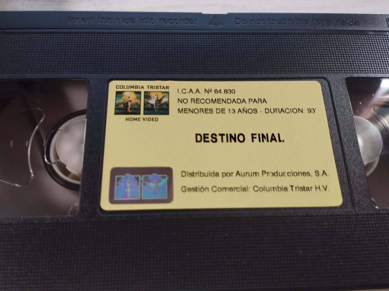 Destination Finale Devon Sawa Ali Larter James Wong 2000 - VHS CINTA ...