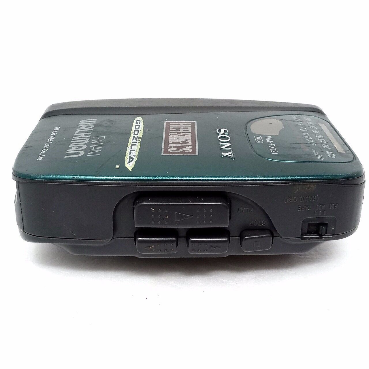 *READ* Vintage Sony Walkman 1998 Godzilla WM-FX121 AM/FM Radio ...